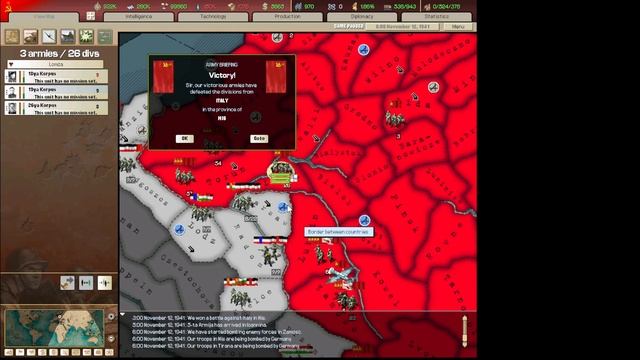 Hearts of Iron 2. СССР. Часть 3. 1941-1942. Захват инициативы.