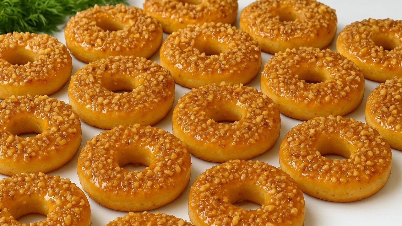 Вкусные, ароматные медовые печенья за 10 минут! Домашние печенья к чаю/кофе