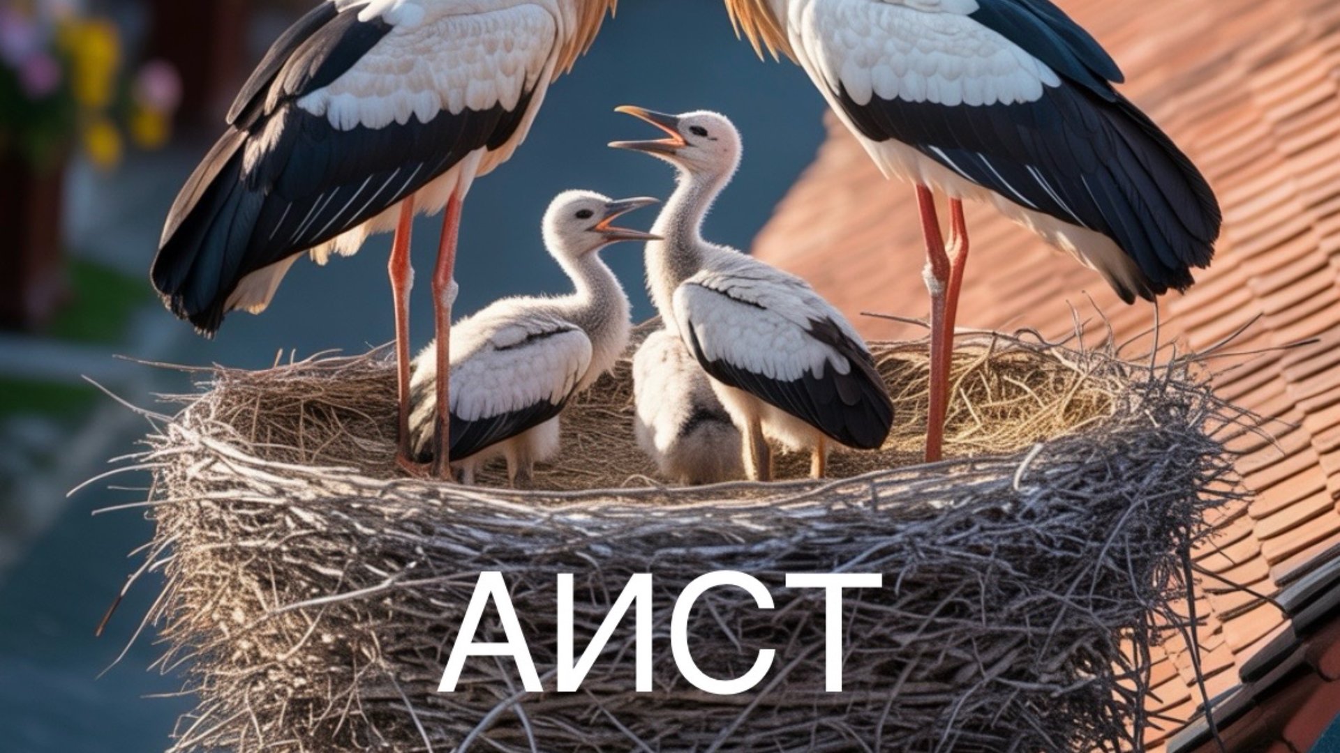 Алфавит. О ЖИВОТНЫХ. АИСТ.