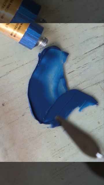 Масляная краска Блонье Кобальт синий