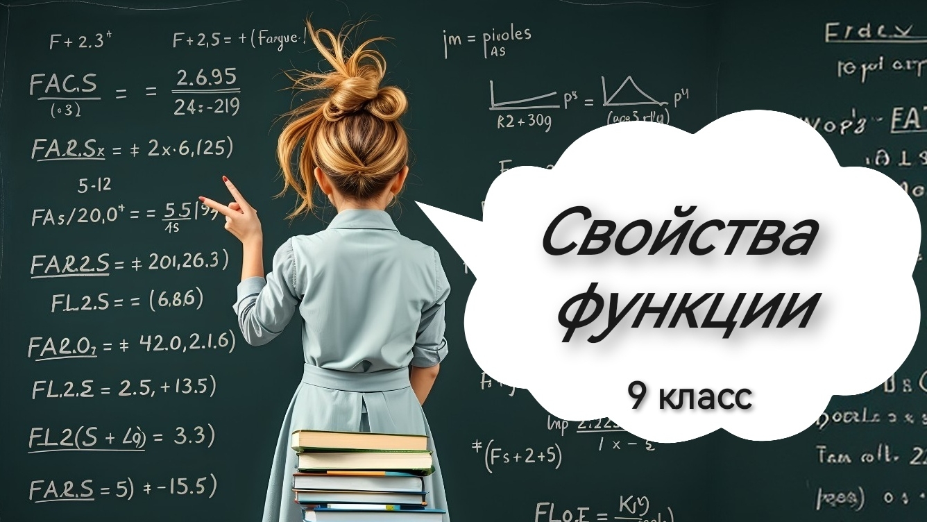 Свойства функции. Алгебра. 9 класс.
