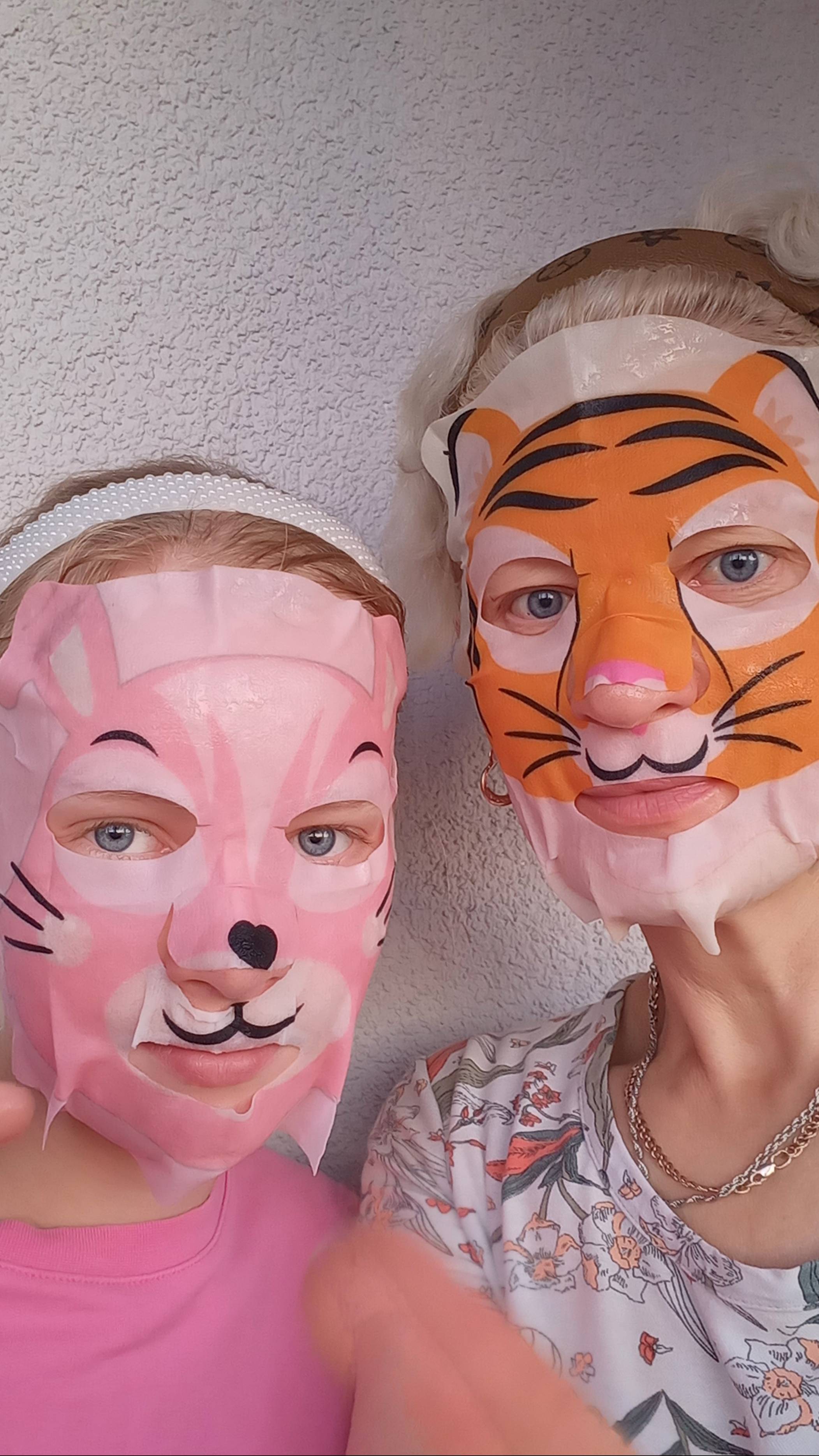 Кто ты Зайка или Тигр Тканевые корейские маски для лица I SEUL