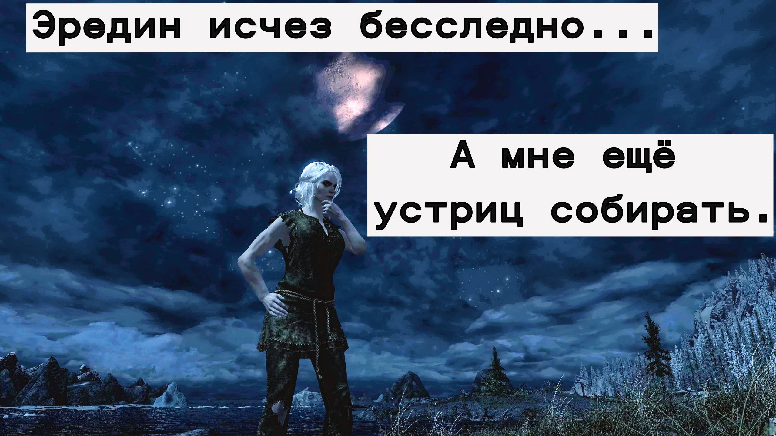 Цири в Северной Крепости. Встреча с мародёрами
