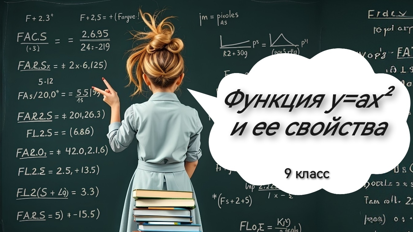 Функция у=ах2 и ее свойства. Алгебра. 9 класс