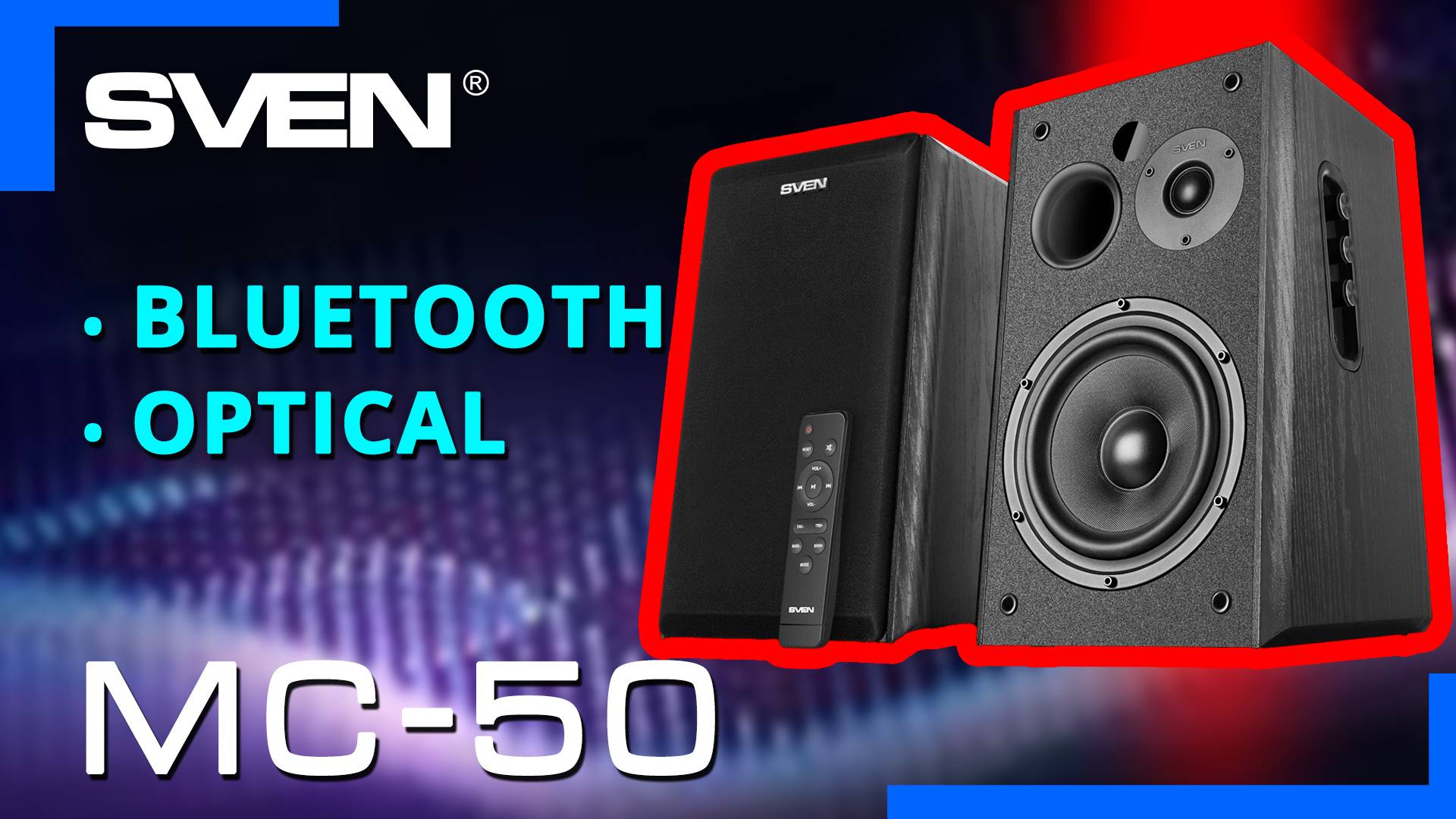 Видео распаковка SVEN MC-50 📦 Акустическая Hi-Fi система с современными технологиями.