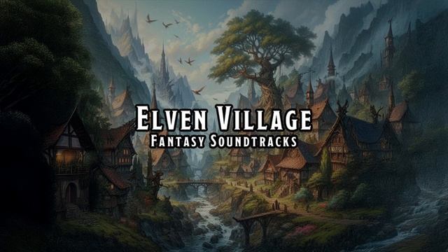 Elven Village D&D TTRPG Ambience Music 1 Hour by RPG Soundtracks