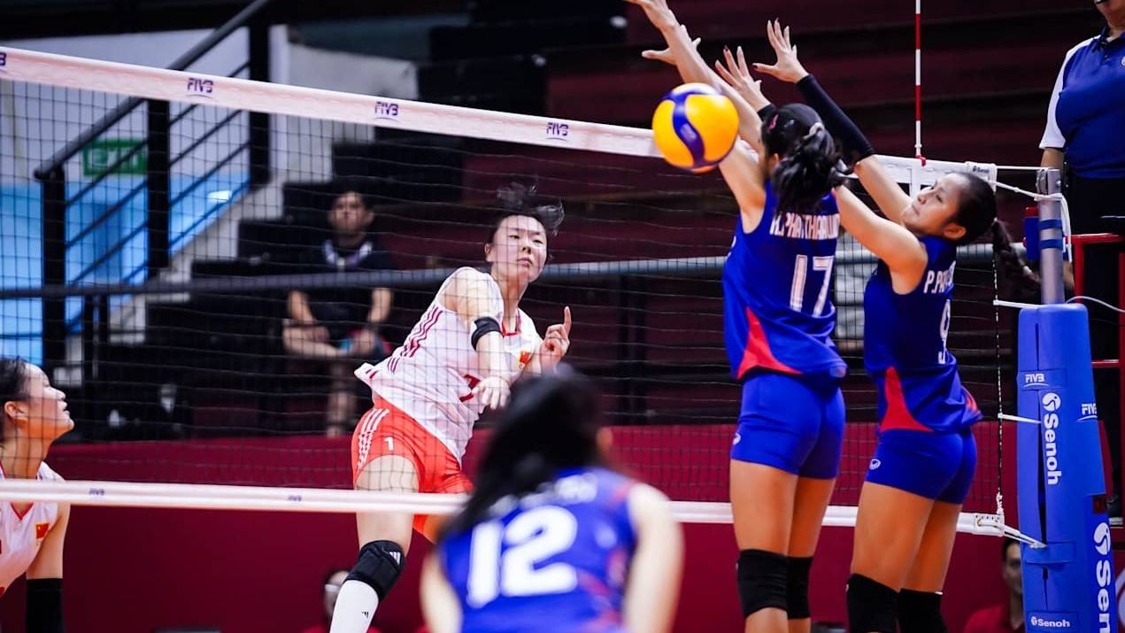 Волейбол. Китай — Таиланд. 1/8 финала. ЧМ-2025 U21