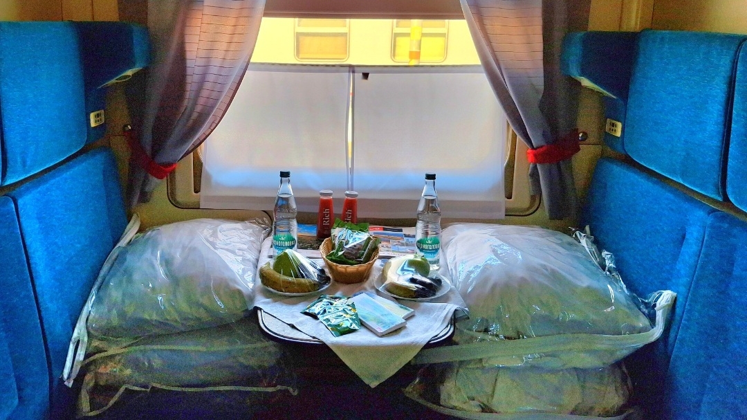 Обзор поезда 109/110 "Анапа-Москва"/"Москва-Анапа". Вагон СВ.