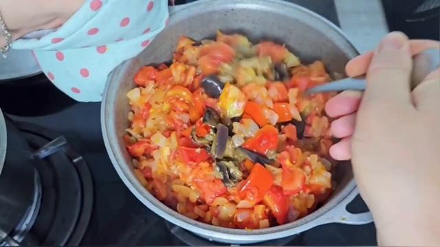 Болгарское Манджо Рецепт вкусного овощного блюда.