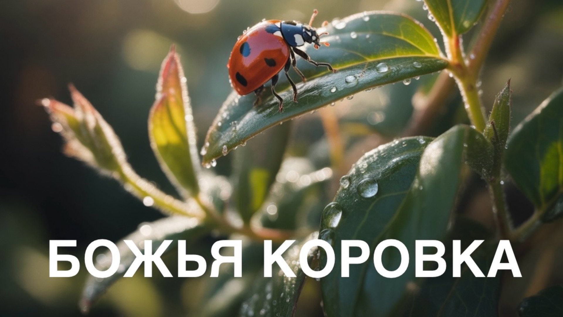 Алфавит. О ЖИВОТНЫХ. БОЖЬЯ КОРОВКА.