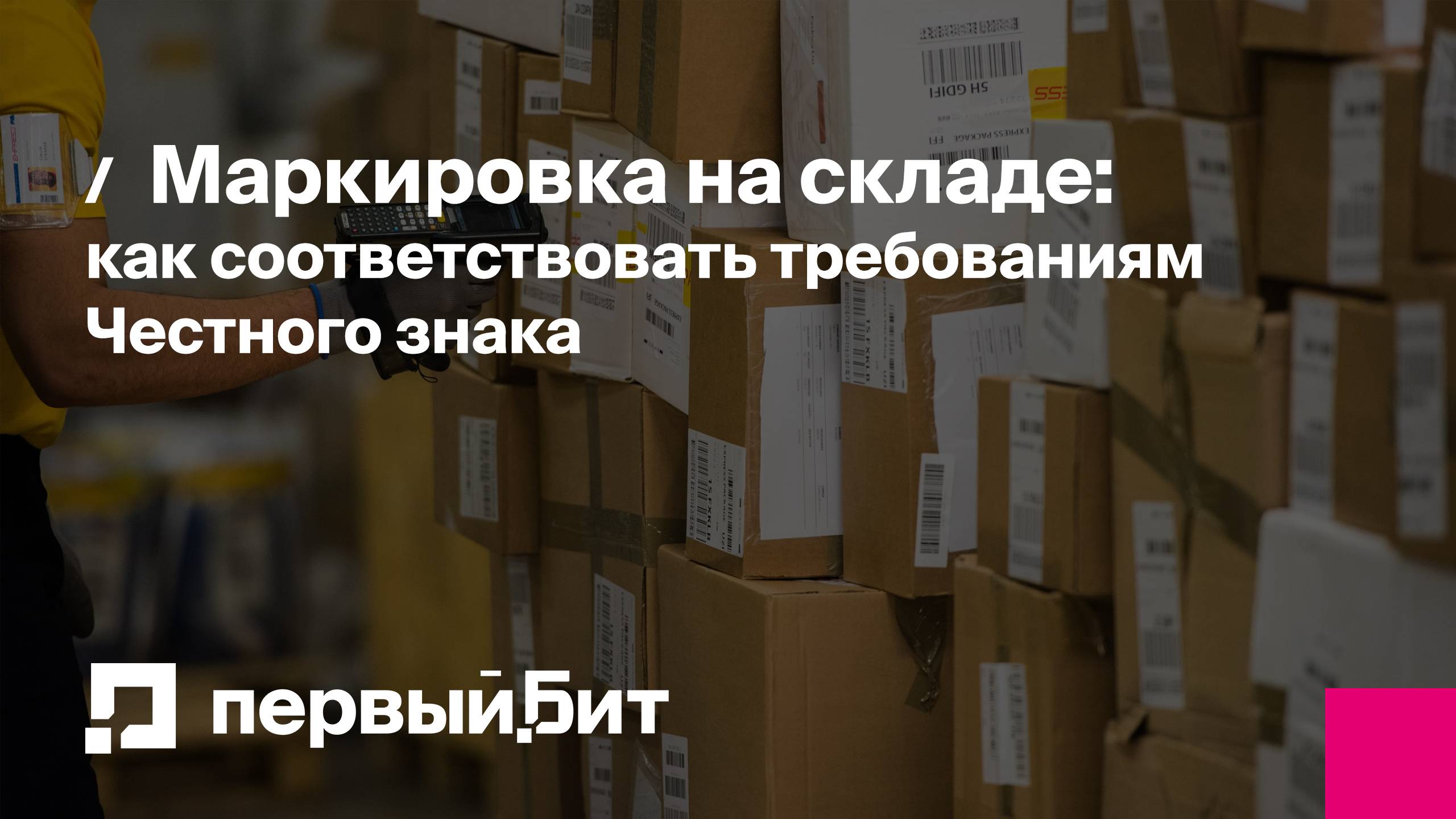 Маркировка на складе: как соответствовать требованиям Честного знака | Первый Бит