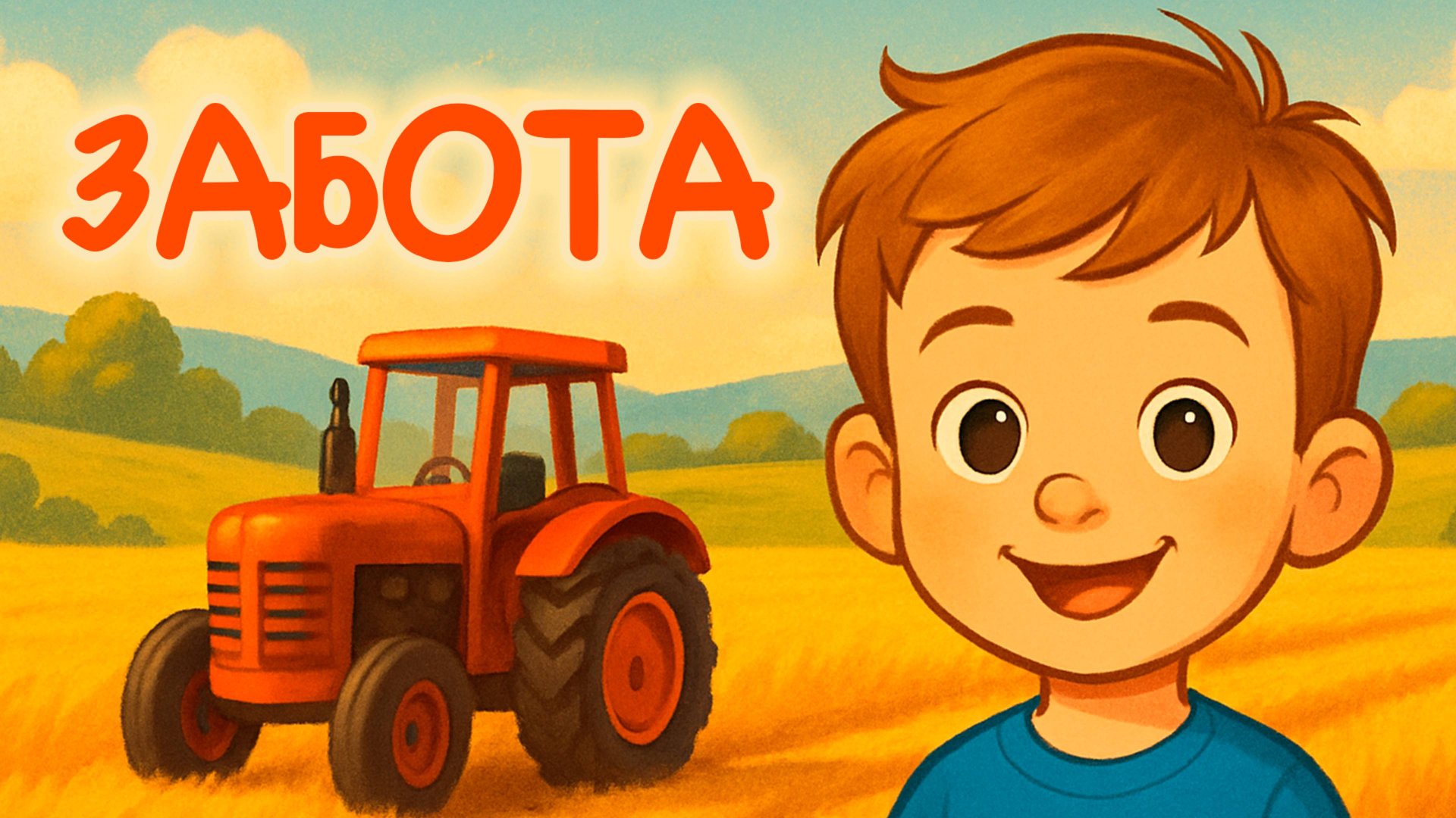 ЗАБОТА | Детская ПЕСНЯ - мультик