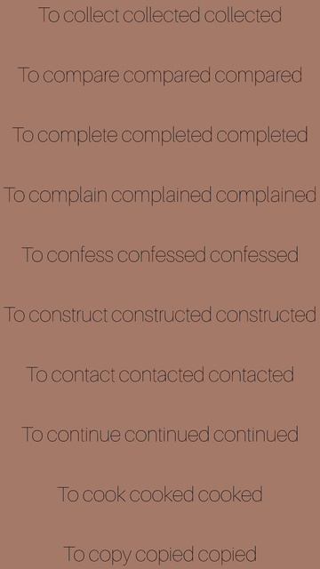 Правильные Глаголы Часть 5 Regular Verbs Part 5