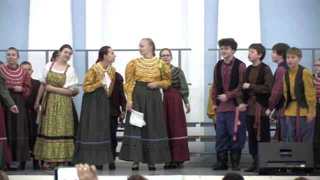 "Весенне-летний карагод". Фольклорный ансамбль  «Карусель».