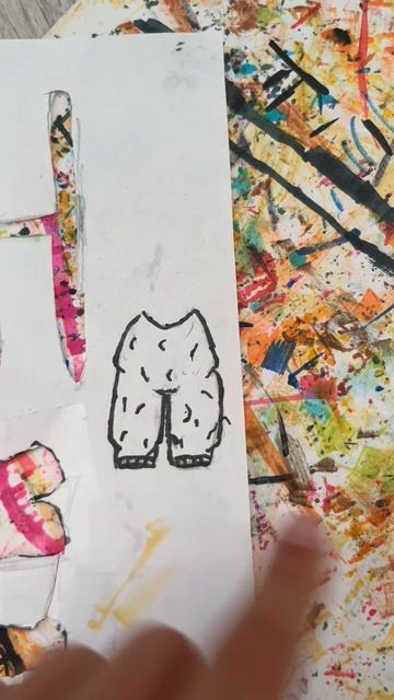 Туториал на одежду для бумажных собак