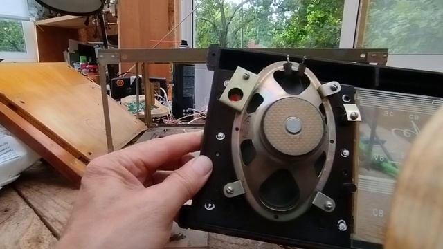 Интересные нюансы в ходе полной разборки ящика ламповой радиолы СЕРЕНАДА #oldradio