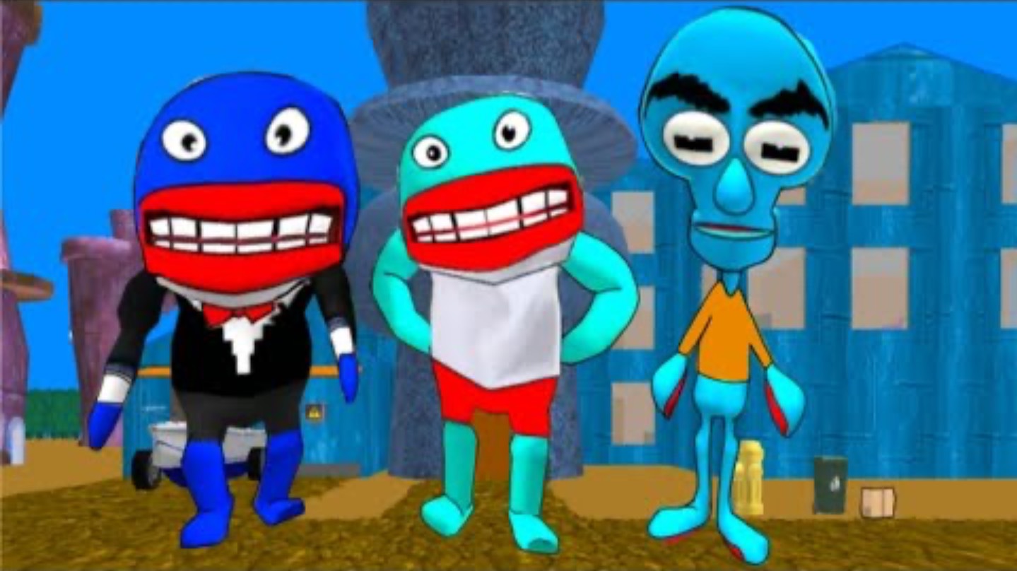 Hello squid neighbors family