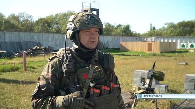 Телеканал Регион 29_Спецназ УФСИН "Сивуч" провел открытую  тренировку по профмастерству