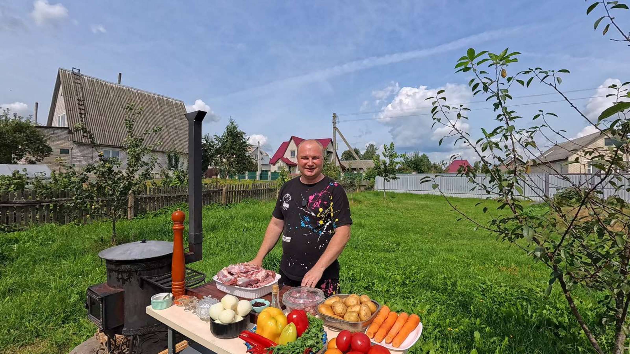 ШУРПА и ШАШЛЫК из ЯГНЕНКА. ВАХ! КАК ВКУСНО!