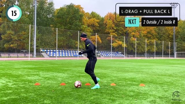 8. CLOSE CONTROL WORKOUT l-drag+pull back L