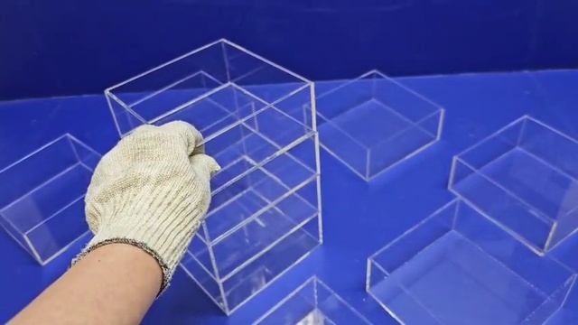 Прозрачные акриловые лотки