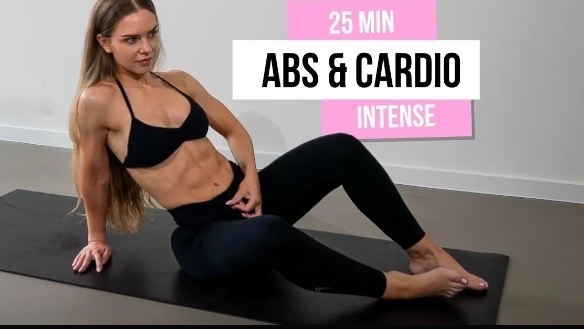 AU|RA[25 минут] день 15 |СИЛОВОЕ КАРДИО | тренировка пресса | тренировка всего тела