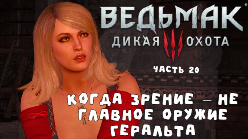 Ведьмак 3: На ощупь, Дикая Охота (часть 20)