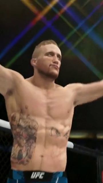 Гэтжи нокаутирует Чендлера в UFC 4 #shorts #джастингэтжи #майклчендлер #ufc #нокауты