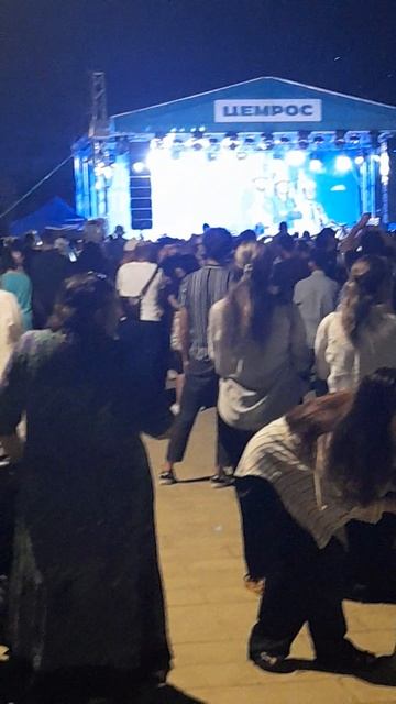 Концерт на день строителя в Джегуте (2025 год)