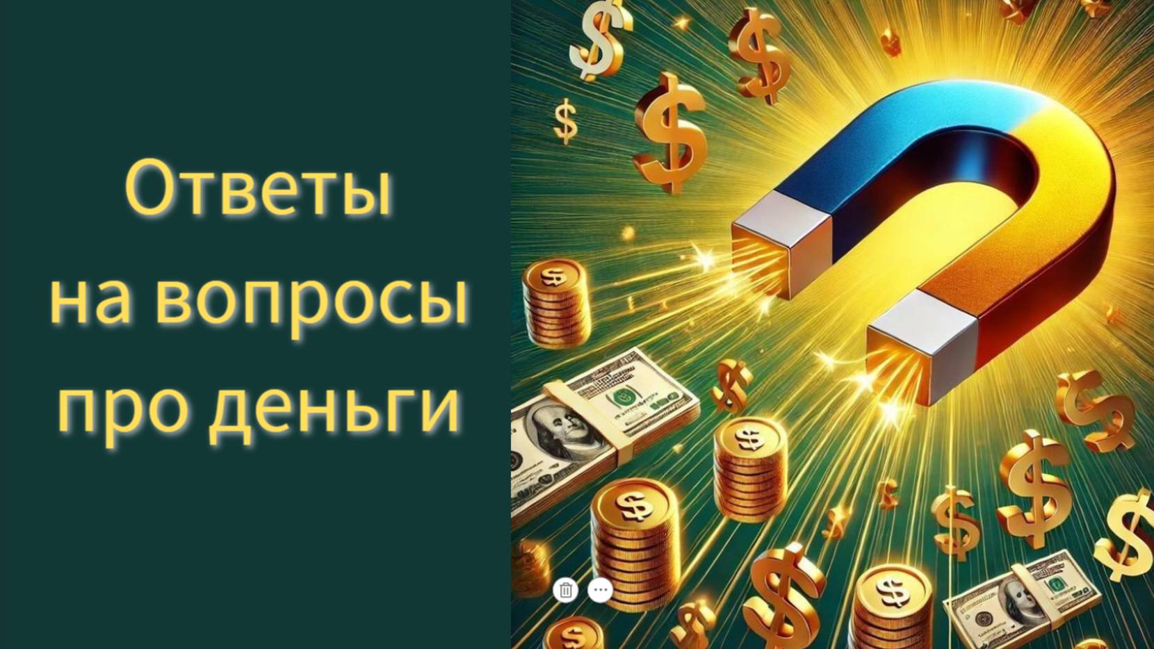 Ответы на вопросы про деньги.