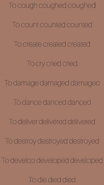 Правильные Глаголы Часть 6 Regular Verbs Part 6