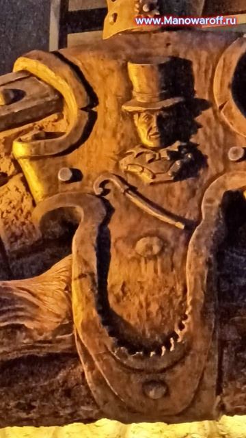 Ночная прогулка по парку авиаторов в Дубне