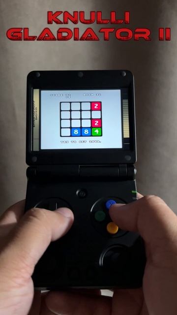 Anbernic RG34XX SP - Knulli Gladiator II (13082025) #anbernic #rg34xxsp #knulli #softgame #nostalgia