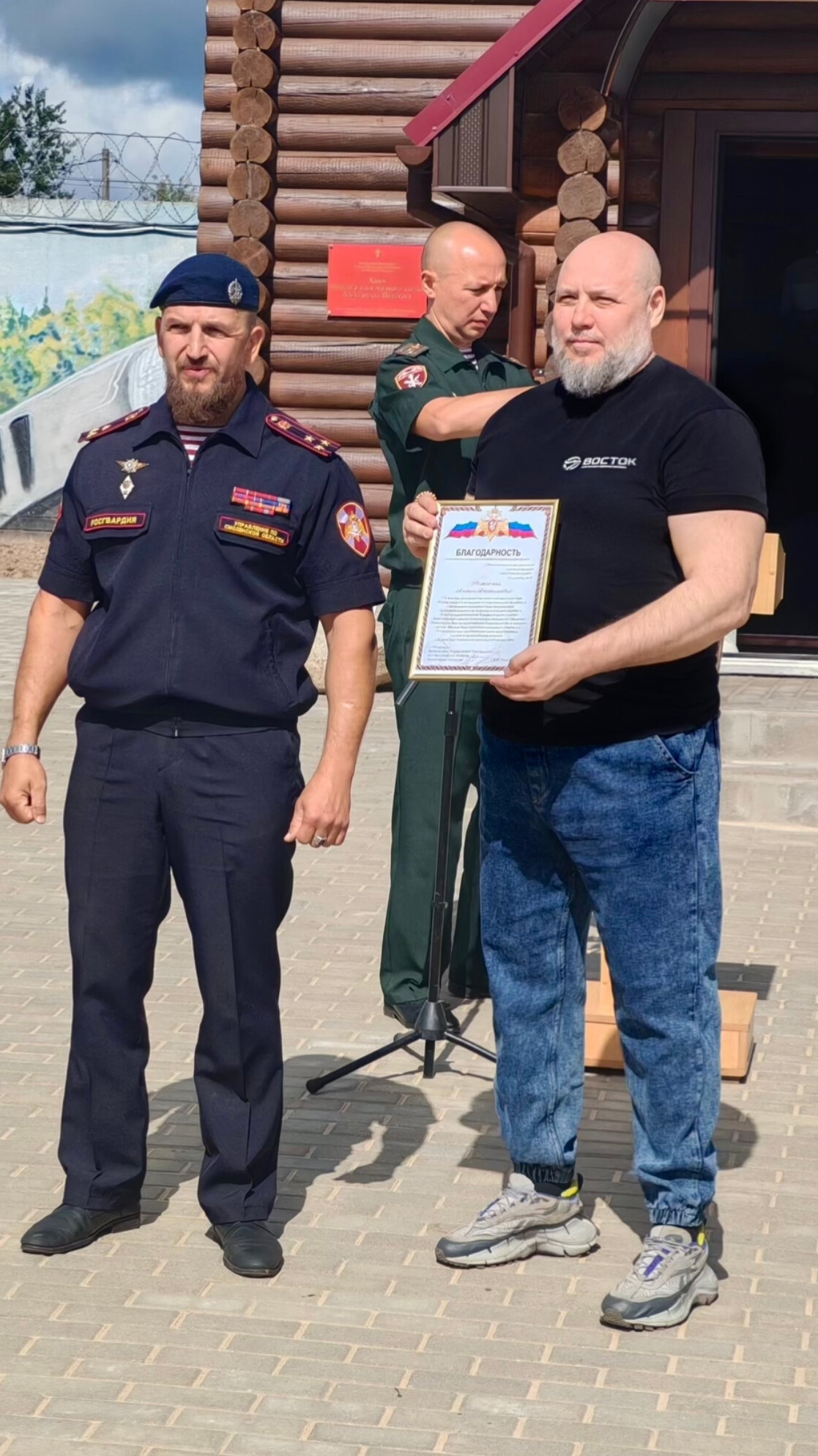 13.08.2025 года на территории Управления Росгвардии по Смоленской области состоялось освящение храма