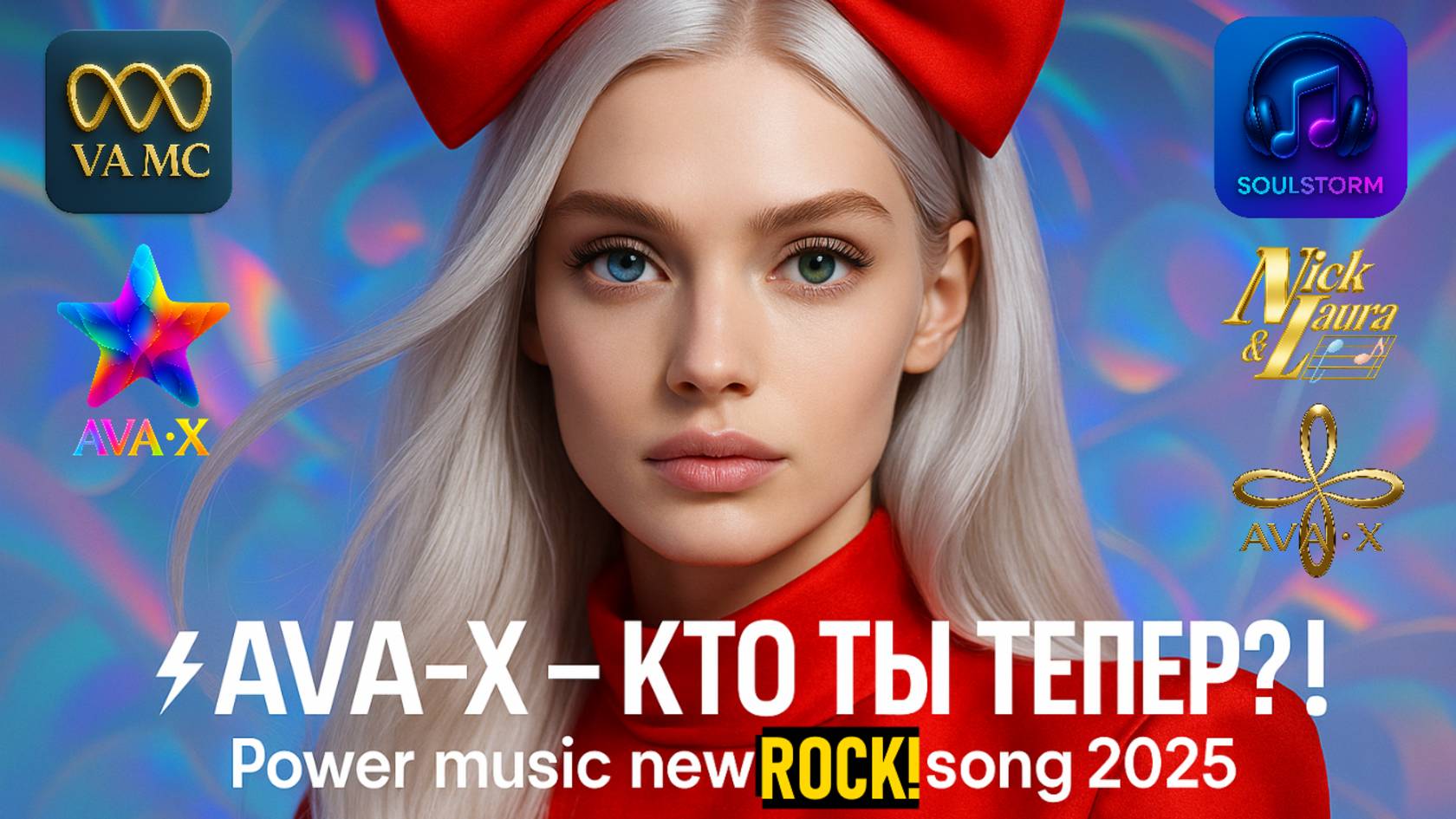 ⚡AVA-X – КТО ТЫ ТЕПЕРЬ?! Power music new rock song 2025 #rock#song#rocketleague#музыка#мелодиипесни