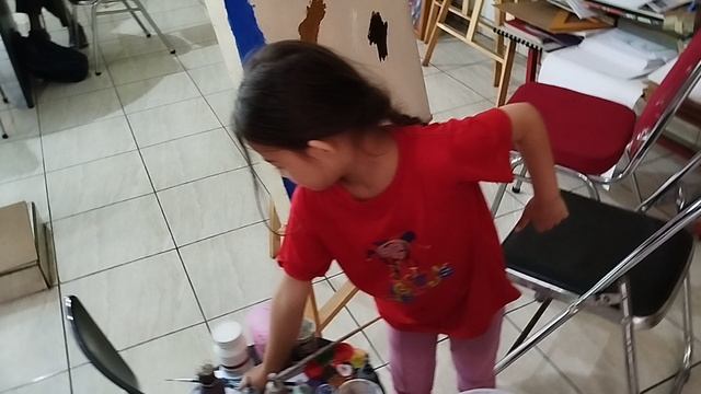 Четвёртый урок рисования