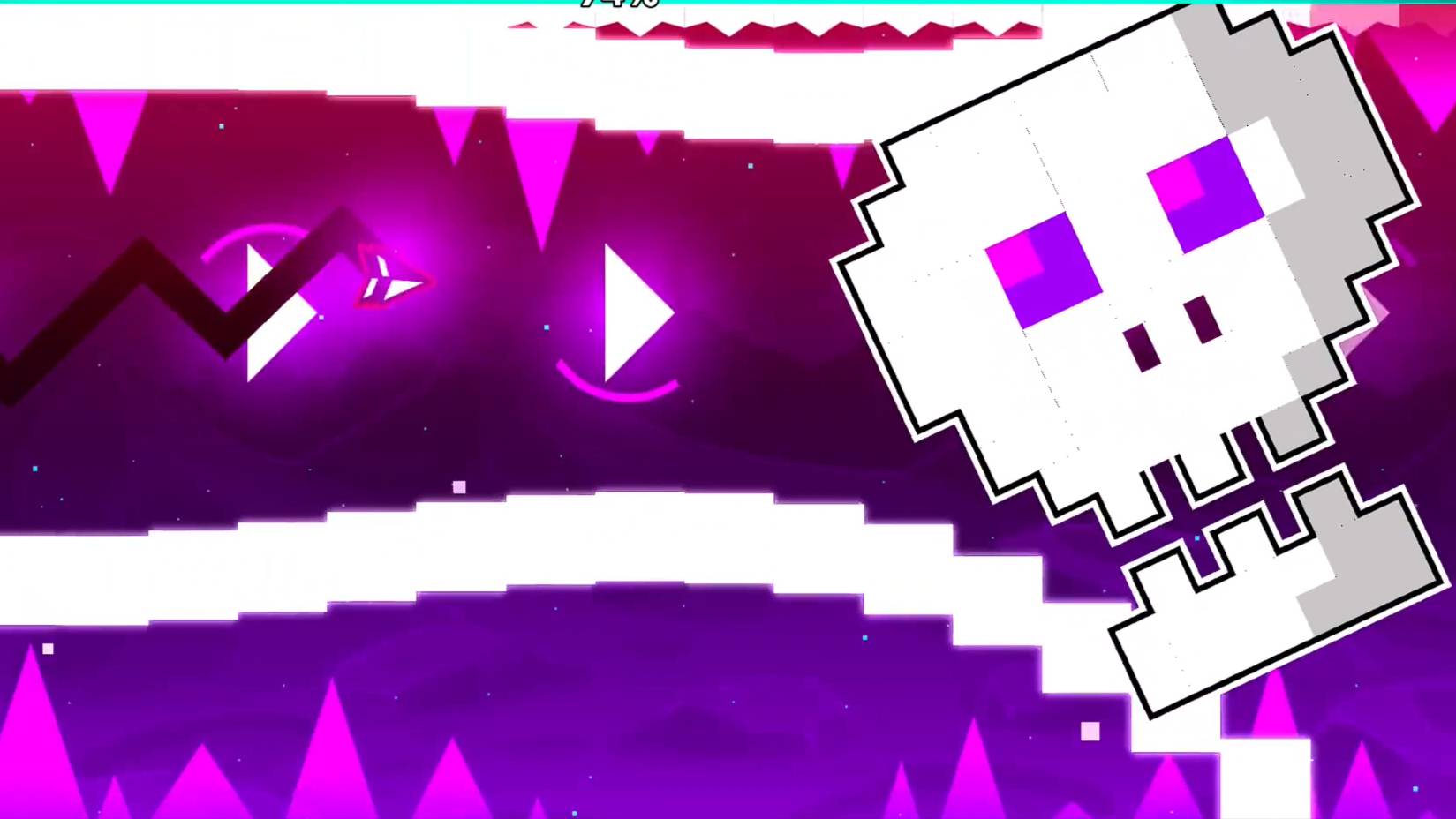 На этот демон у меня ушло 703 ПОПЫТКИ! Geometry dash