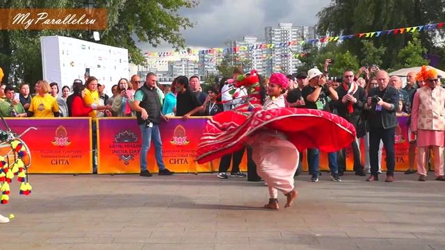 Барабанщики на Дне Индии 2025