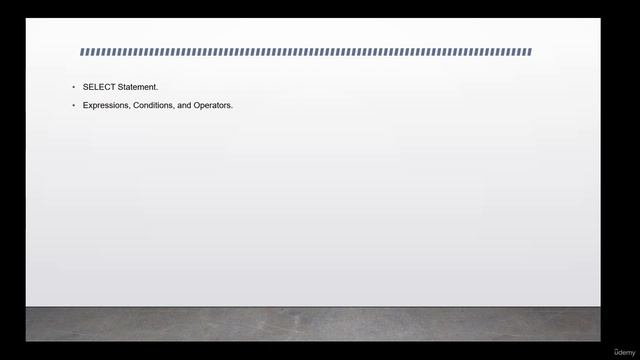 dba_6.1. Welcome to Query and Manipulation of Data  using SQL Commands
