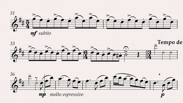 Г.Мартин "Danse Du Sax" ("Танец с саксофоном") плюс и ноты для саксофона-альта. Темпы 80-100