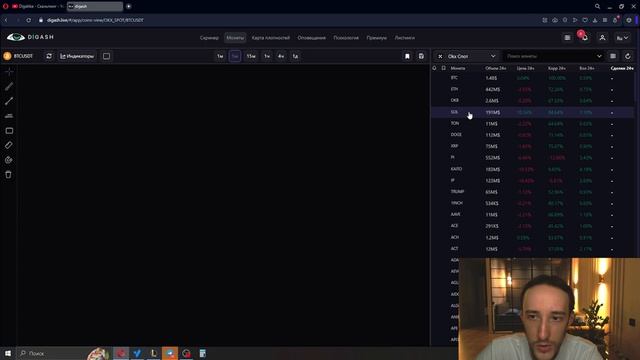 ЛУЧШИЙ БЕСПЛАТНЫЙ СКРИНЕР КРИПТОВАЛЮТ DIGASH