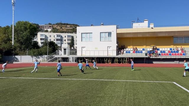 16.08.2025 года. Товарищеская игра. СШ3. ФК Севастопол'17 - ФК Горняк'17. 1 тайм