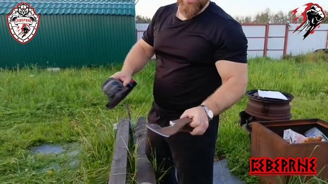 Топор Северянина🔥, немного в работе 👊 и его изготовлении ⚒️👍