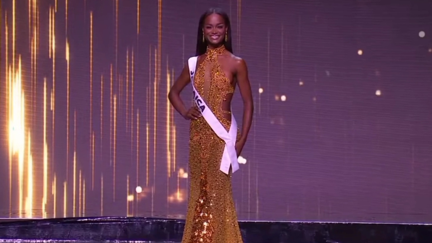 Италия, Ямайка, Япония, Казахстан, Кения, Корея Вечернее платье на Мисс Вселенной 2024 (73)