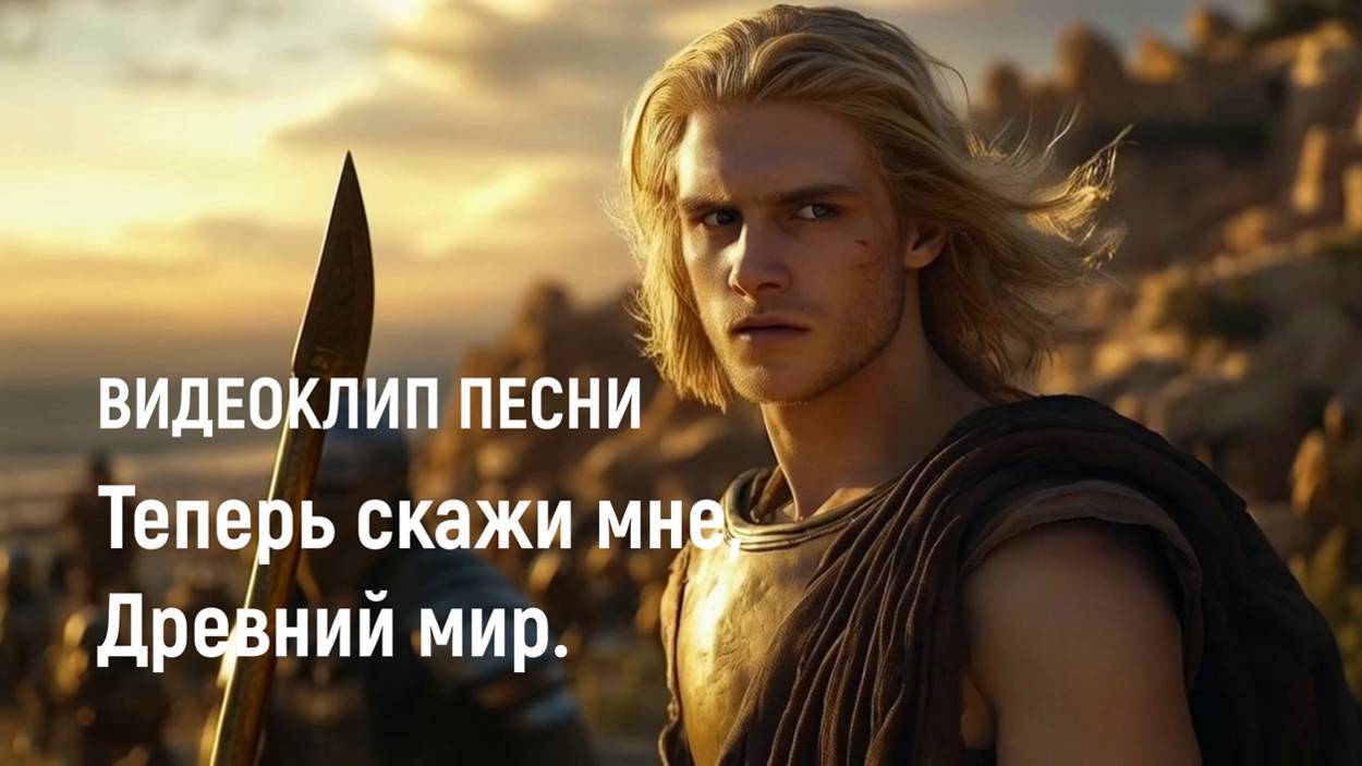Видеоклип песни "Теперь скажи мне, Древний мир."