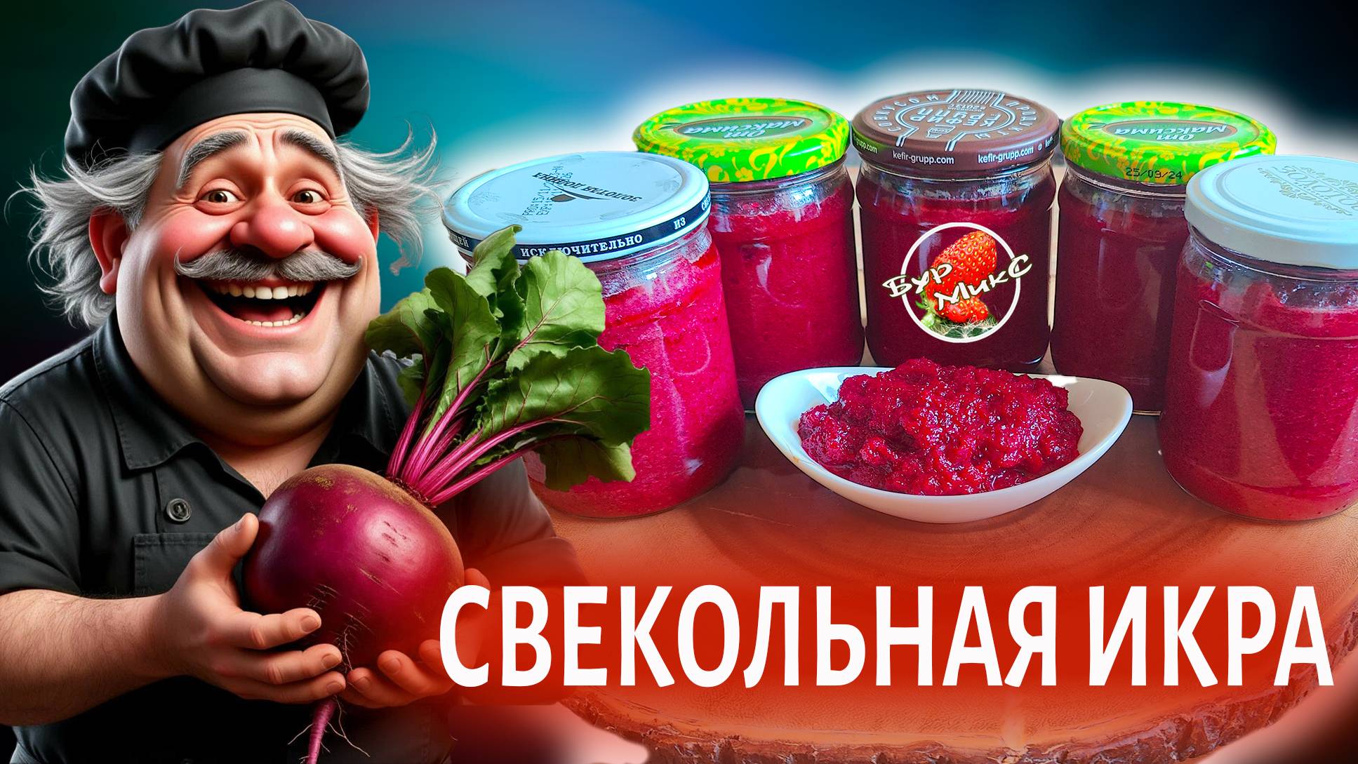 Икра свекольная на зиму