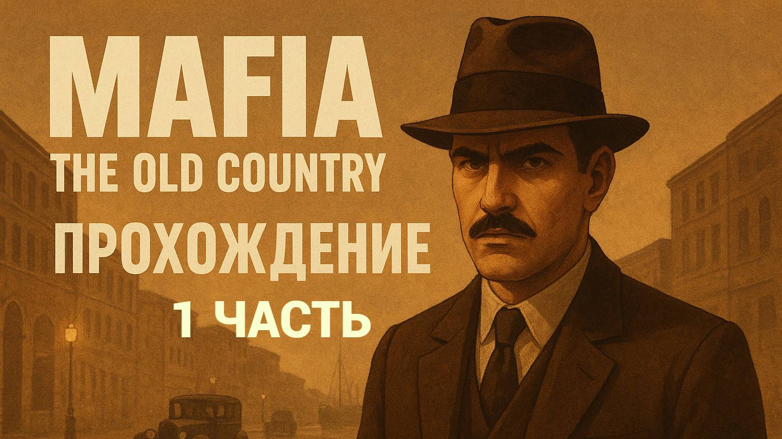 [ЗАПИСЬ СО СТРИМА] Mafia_ The Old Country Прохождение 1 часть