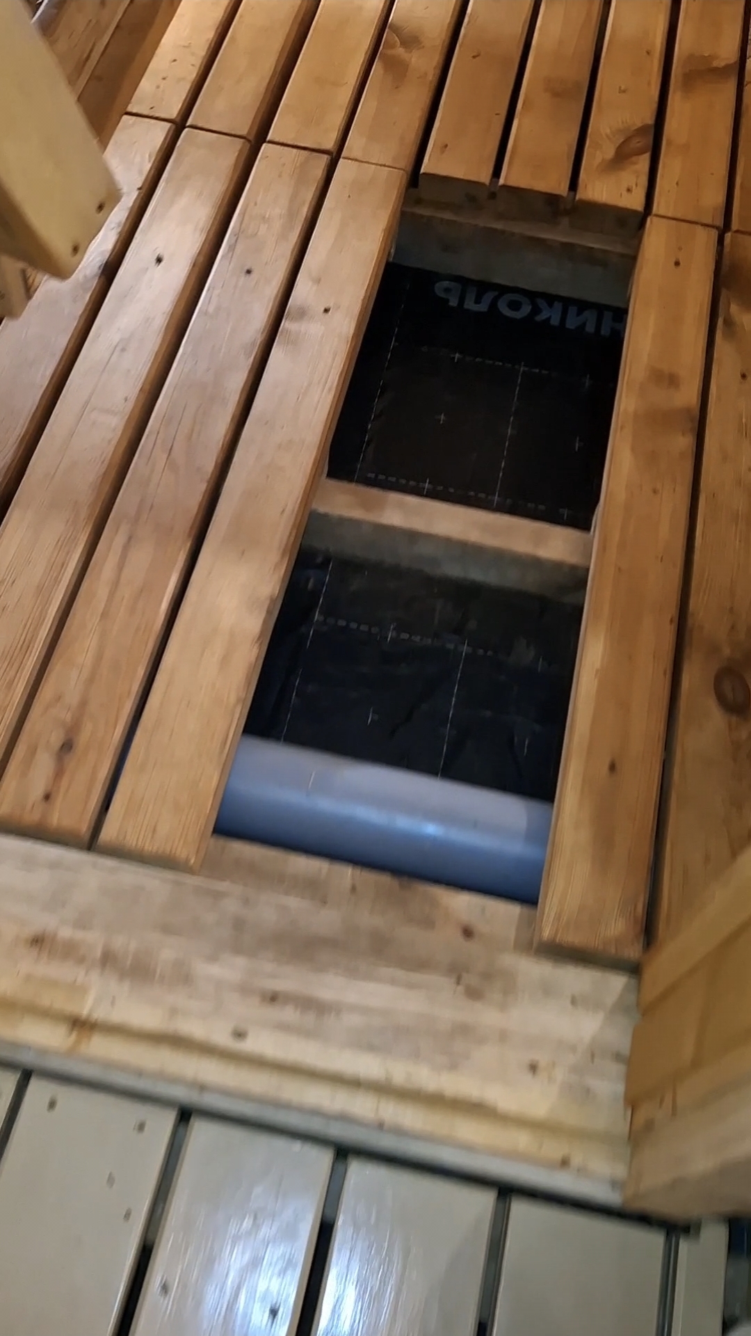 Пол в моей бане. Как сделан? #банясвоимируками #diy #деревенскаяжизнь #лайфхаки