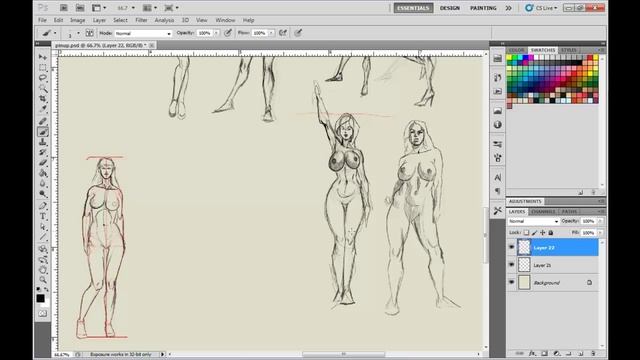 Lecture 02 - Basics of the female figure 1