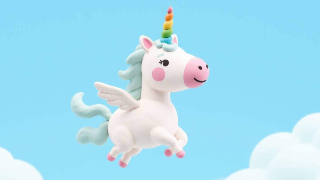 Детская песенка мультик про Единорожку -  Чударики. Физминутка. Зарядка для детей с движениями